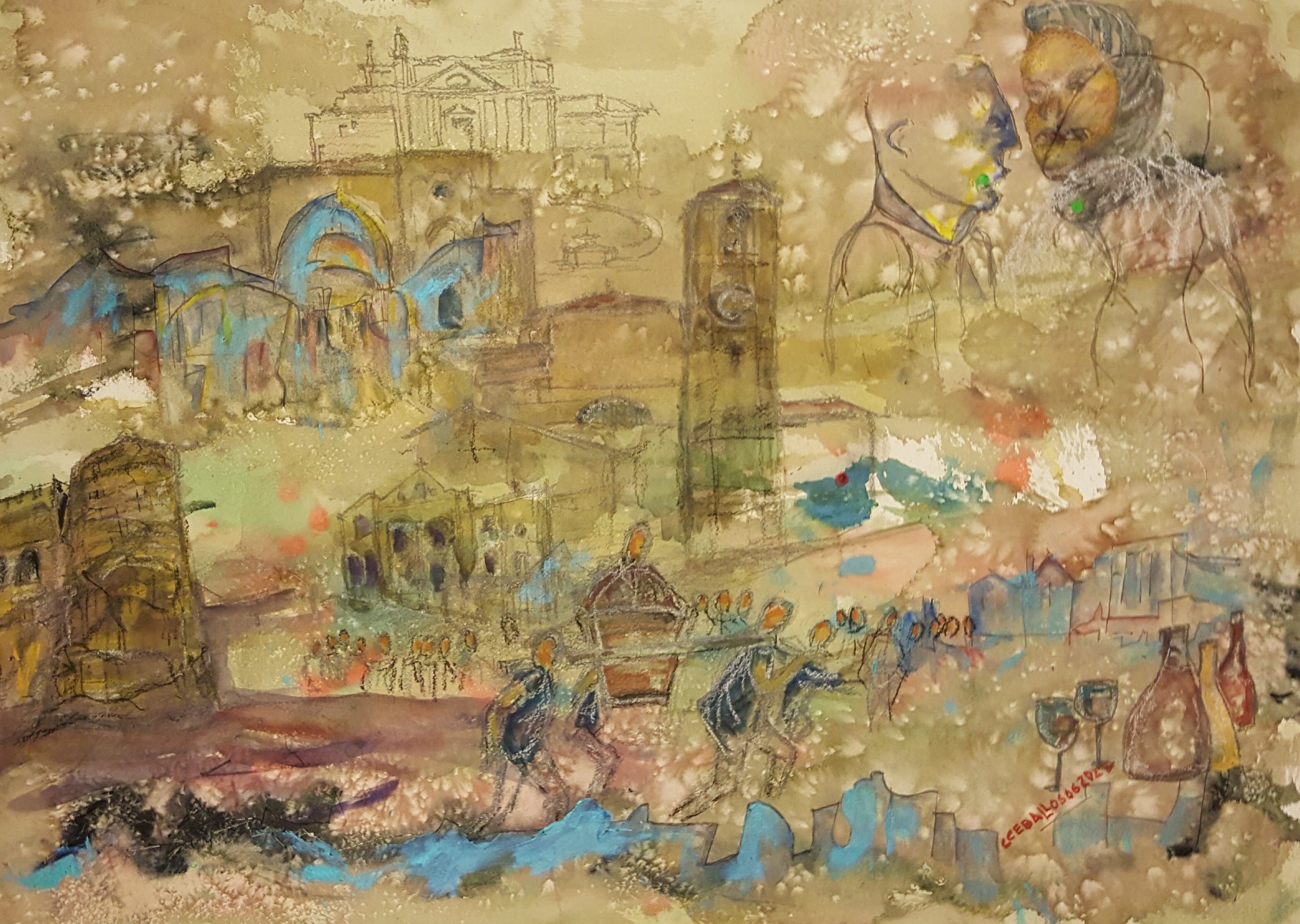 La Rievocazione Storica Meddivale con La Corso del Bigonzo – Cesar Ceballos Art